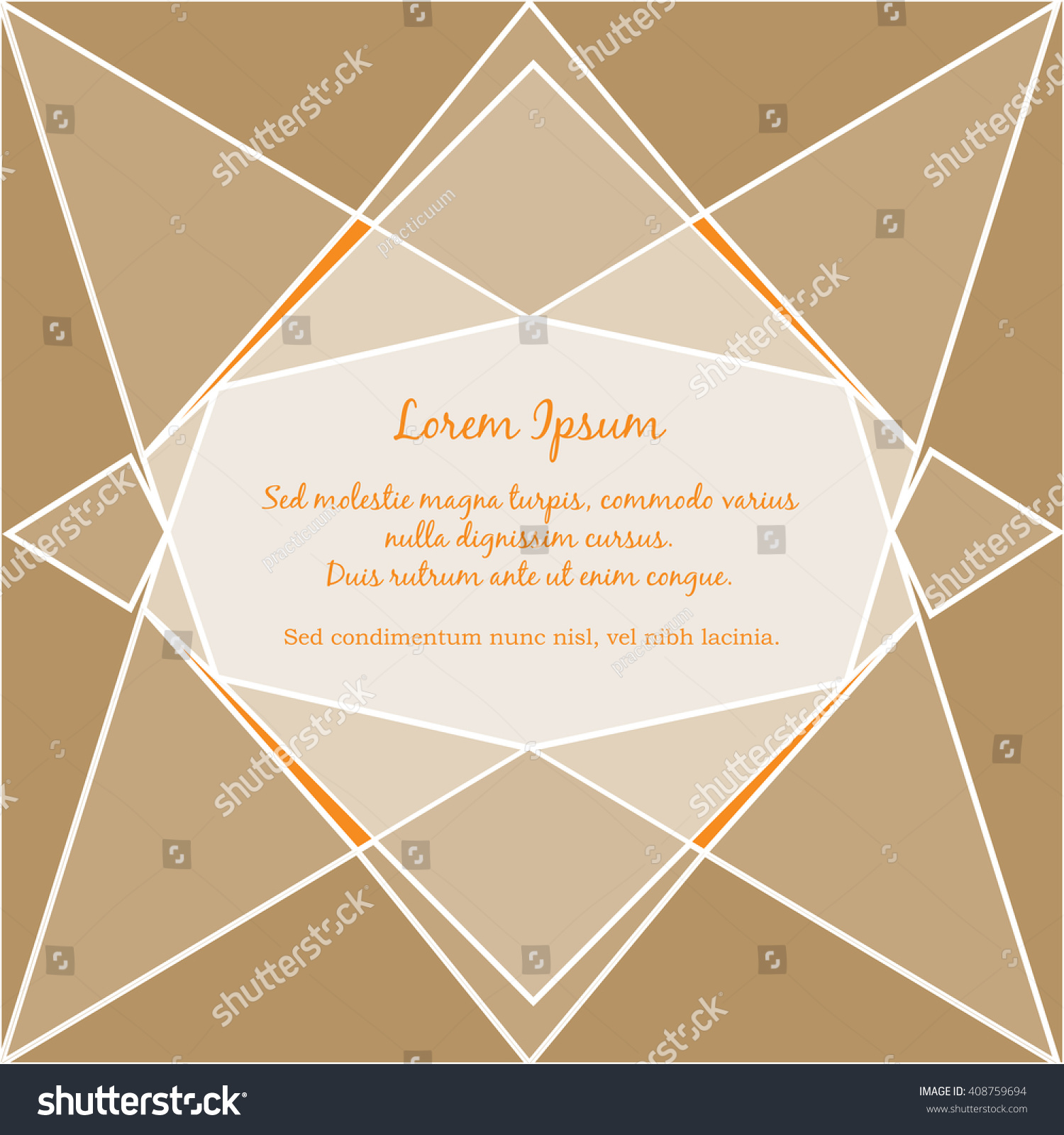 Elegant Diamond Banner Design: vector de stock (libre de regalías ...