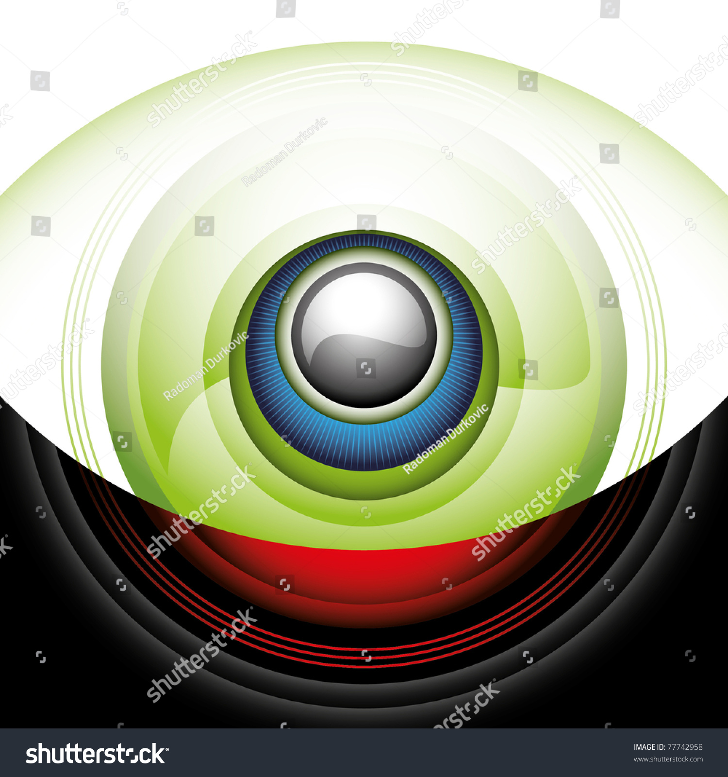 Elegant Futuristic Layout Abstract Forms Vector Stock Vector (Royalty ...