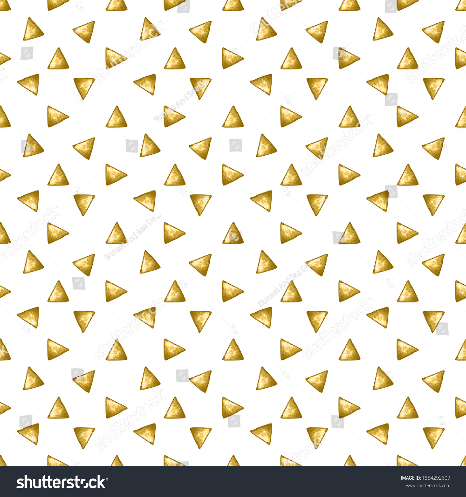 Elegant Golden Pattern Hand Drawn Decorative Stock Vector (Royalty Free ...