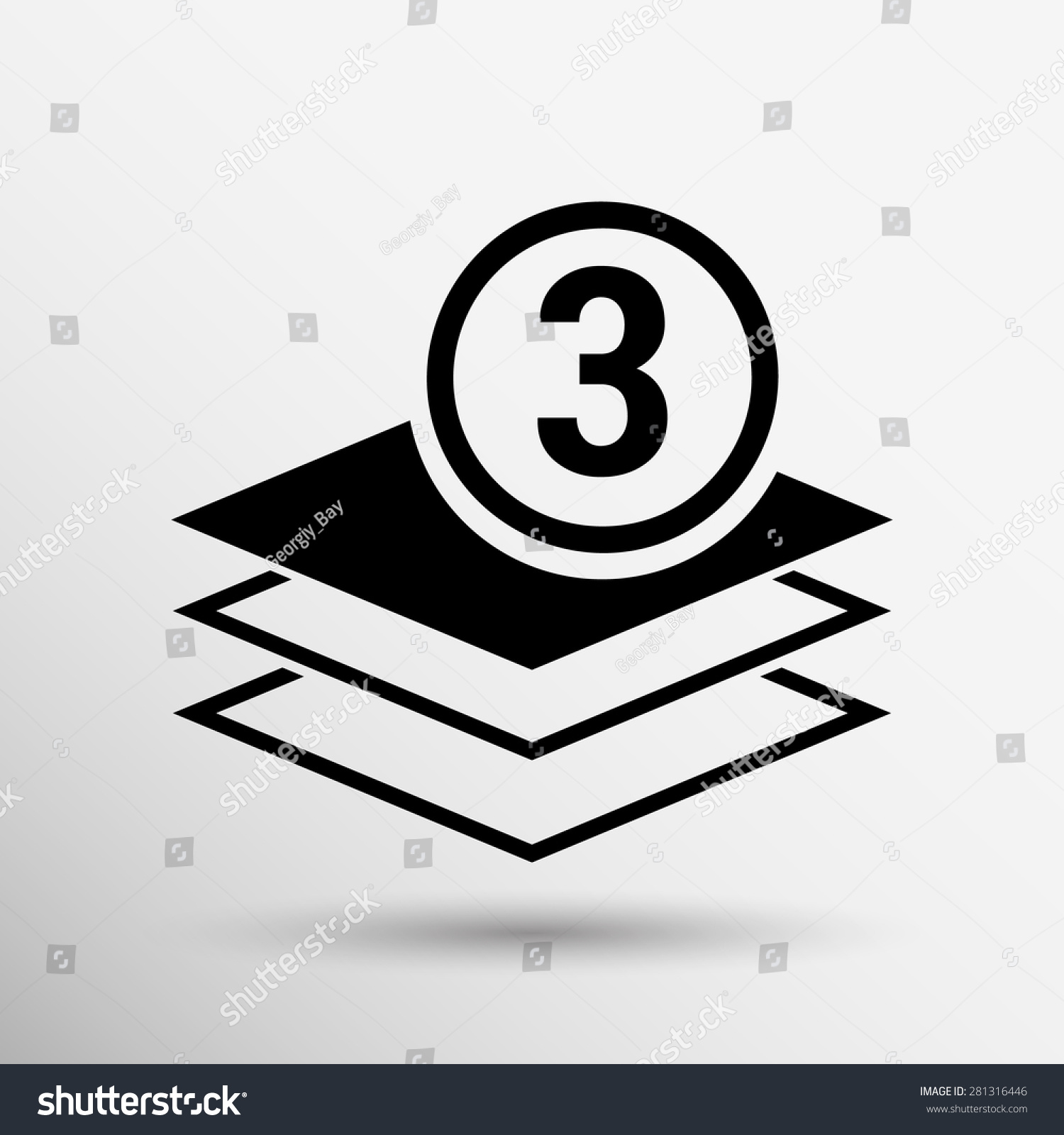 Elegant Pyramid Multiple Layer Element Icons Stock Vector (Royalty Free ... Elegant Pyramid Multiple Layer Element Icons Stock Vector (Royalty Free ...