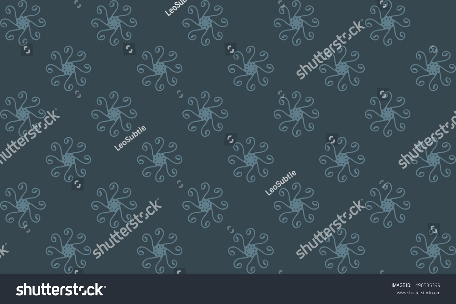 Elegant Snow Flakes Tiles Pattern Background Stock Vector (Royalty Free ...