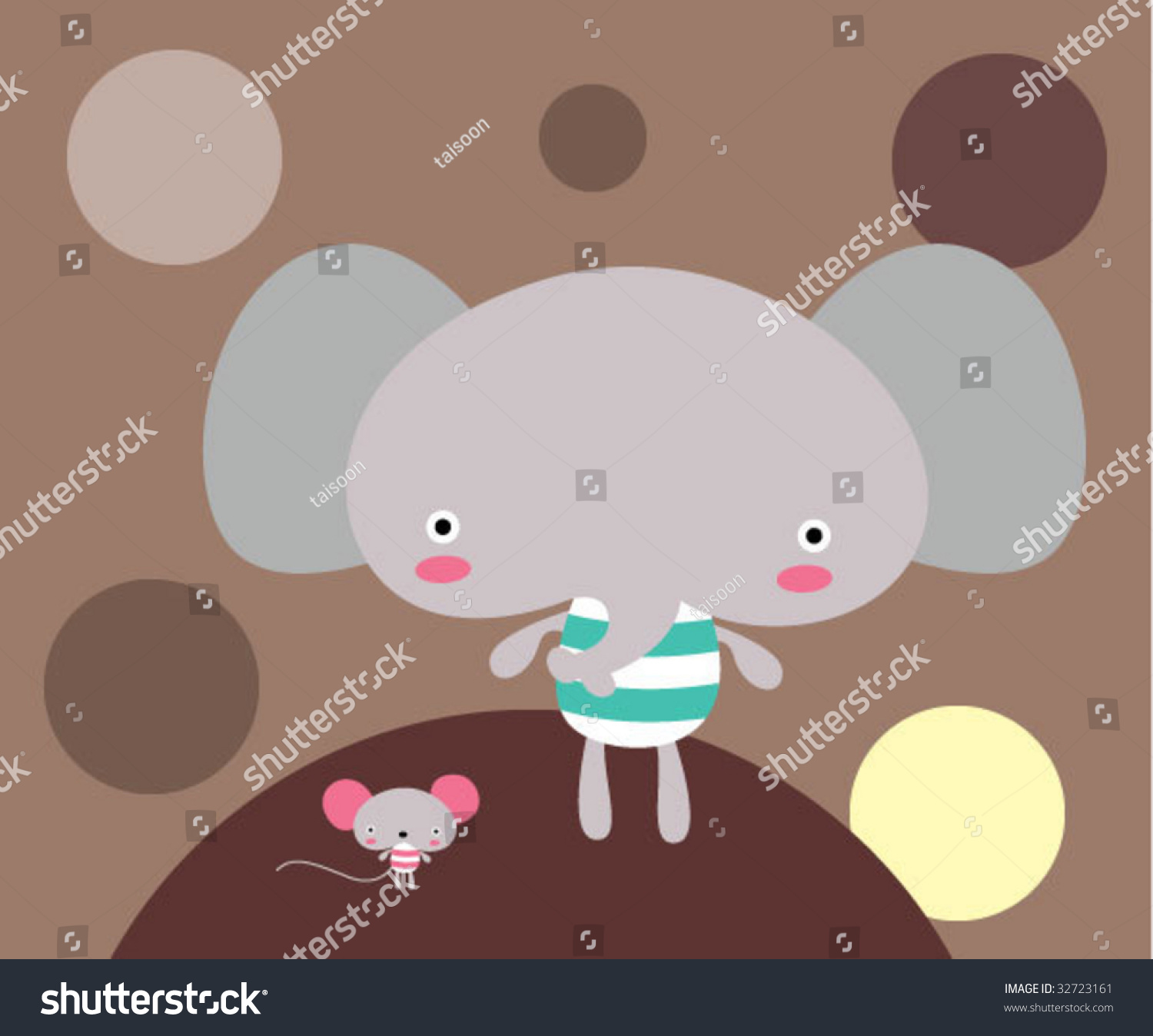 Elephant Rat Stock Vector (Royalty Free) 32723161 | Shutterstock