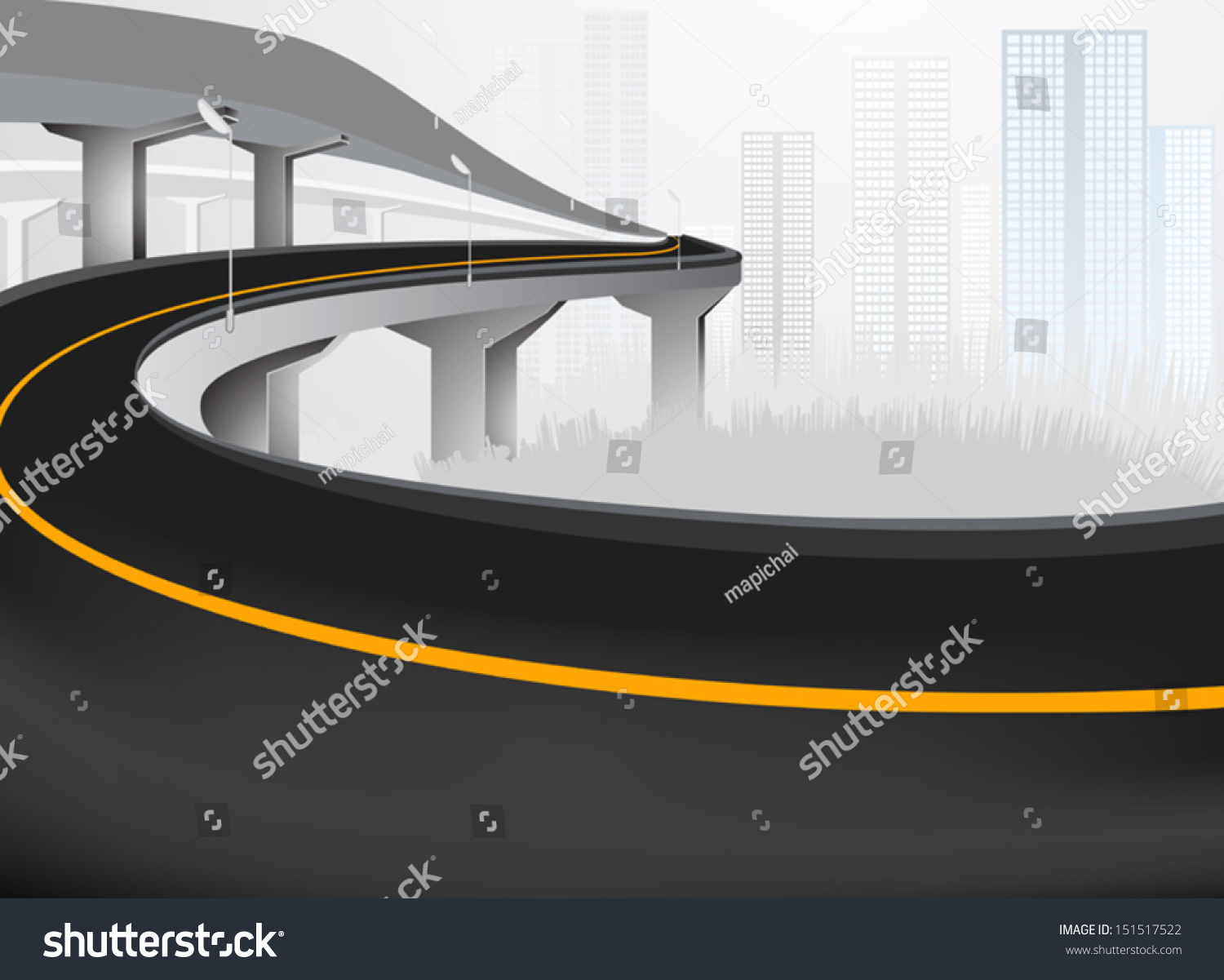 2 City scape elevation Stock Vectors, Images & Vector Art | Shutterstock