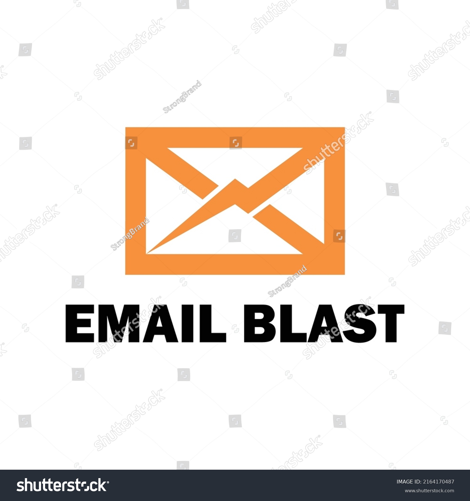 Email Blast Logo Vector Mail Vector Stock Vector (Royalty Free ...
