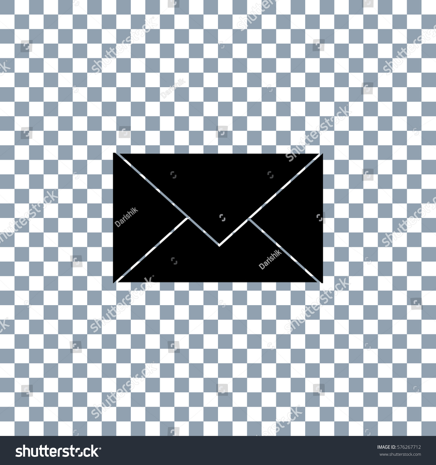 Email Icon On Transparent Background: เวกเตอร์สต็อก (ปลอดค่าลิขสิทธิ์ ...
