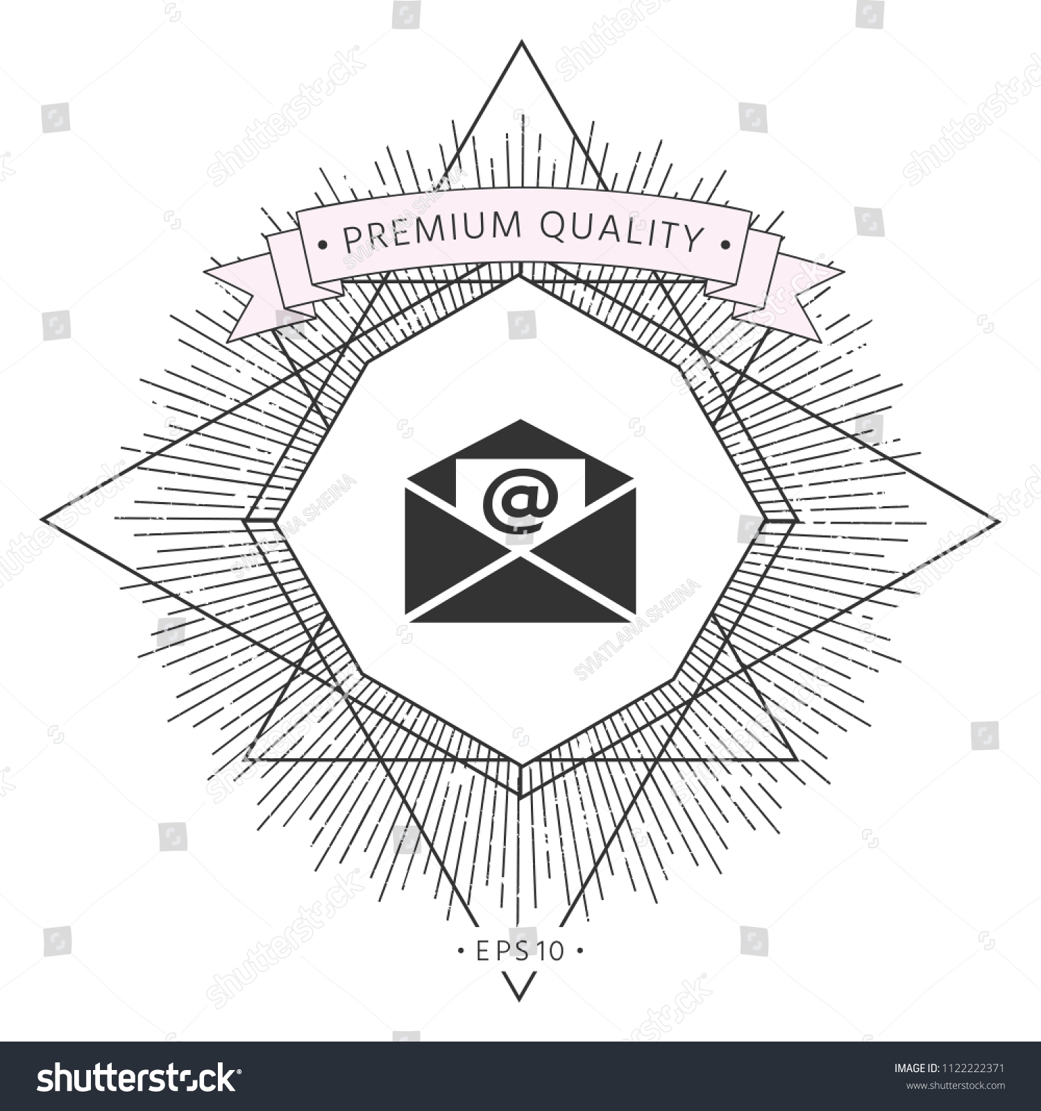 Email Symbol Icon Stock Vector (Royalty Free) 1122222371 | Shutterstock