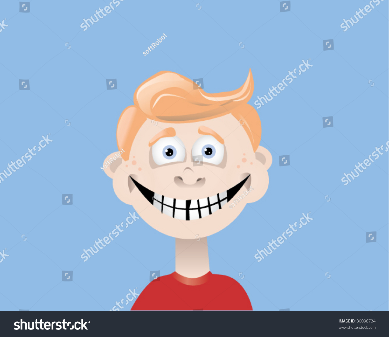 Embarrassed Kid Cartoon Vector Illustration: เวกเตอร์สต็อก (ปลอดค่า ...