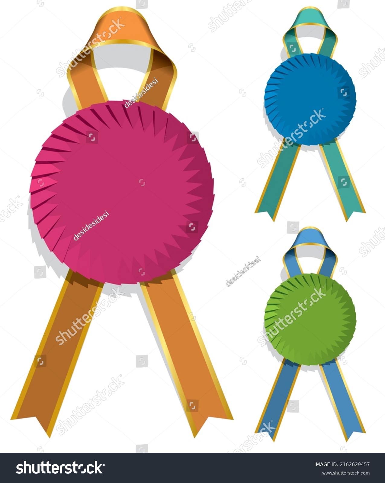 Emblem Soft Impression Badge Vector Illustration Stock Vector (Royalty ...