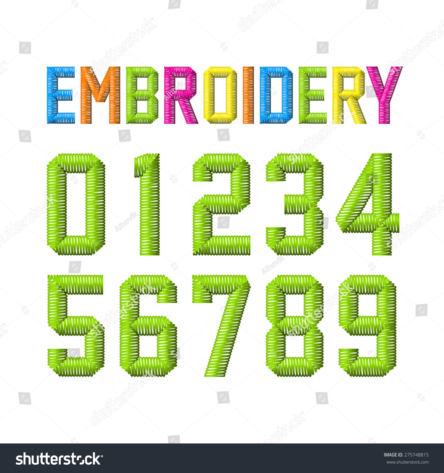 1,005件の「Embroidered numbers」の画像、写真素材、ベクター画像 | Shutterstock