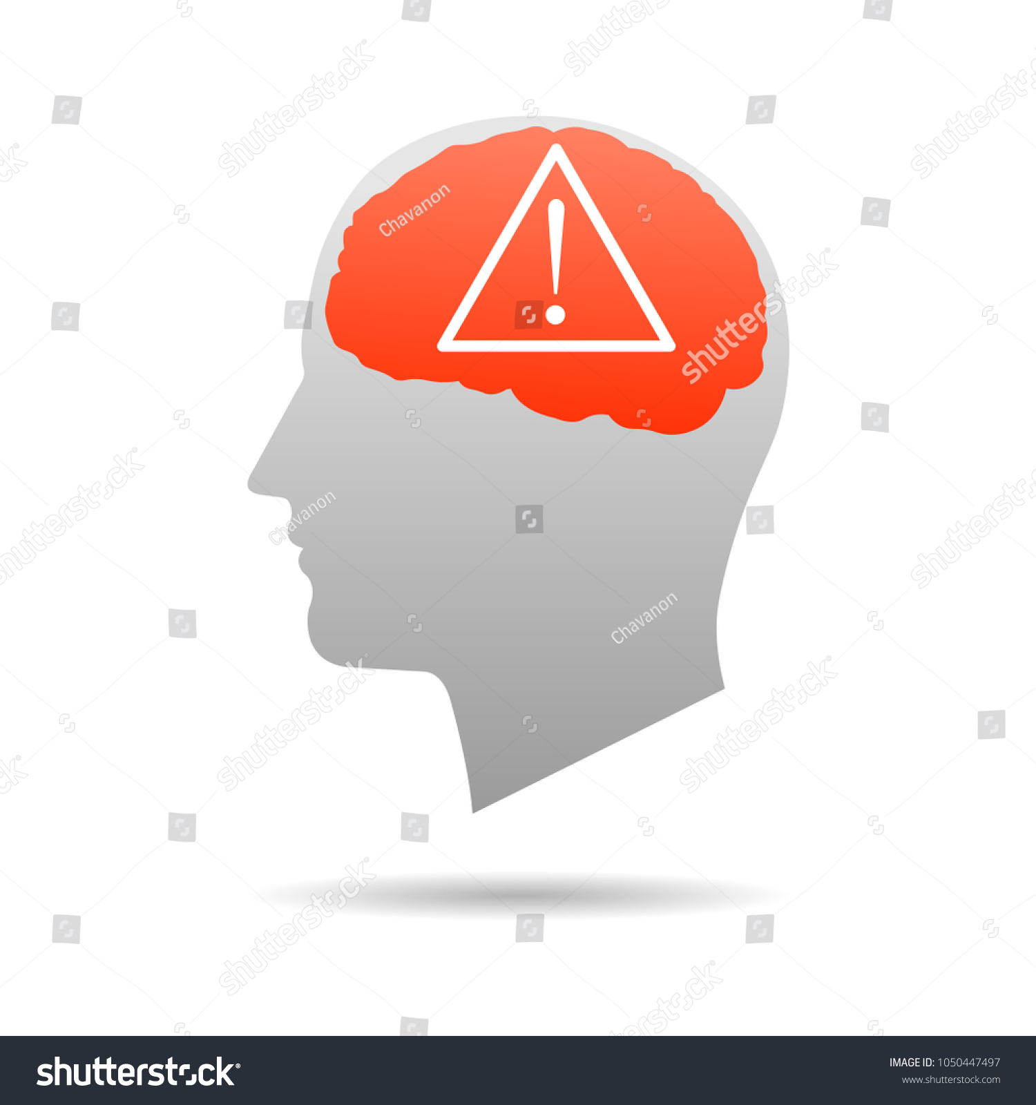 Emergency Brain Vector Illustration Stock Vector (Royalty Free ...