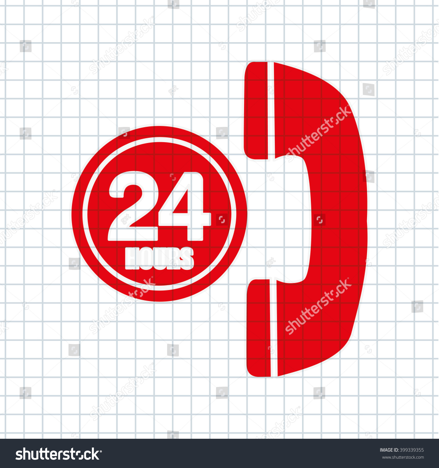 Emergency Icon Design Stock Vector (Royalty Free) 399339355 | Shutterstock