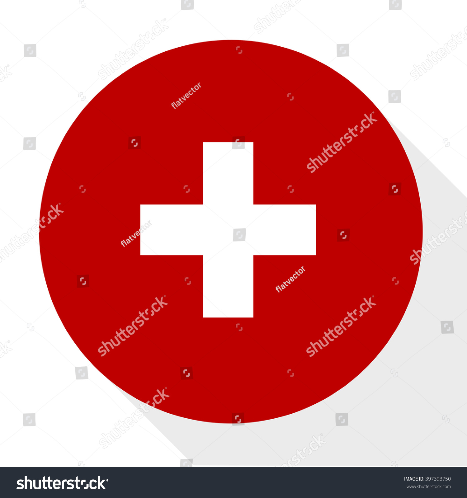 Emergency Plus Sign Stock Vector (Royalty Free) 397393750