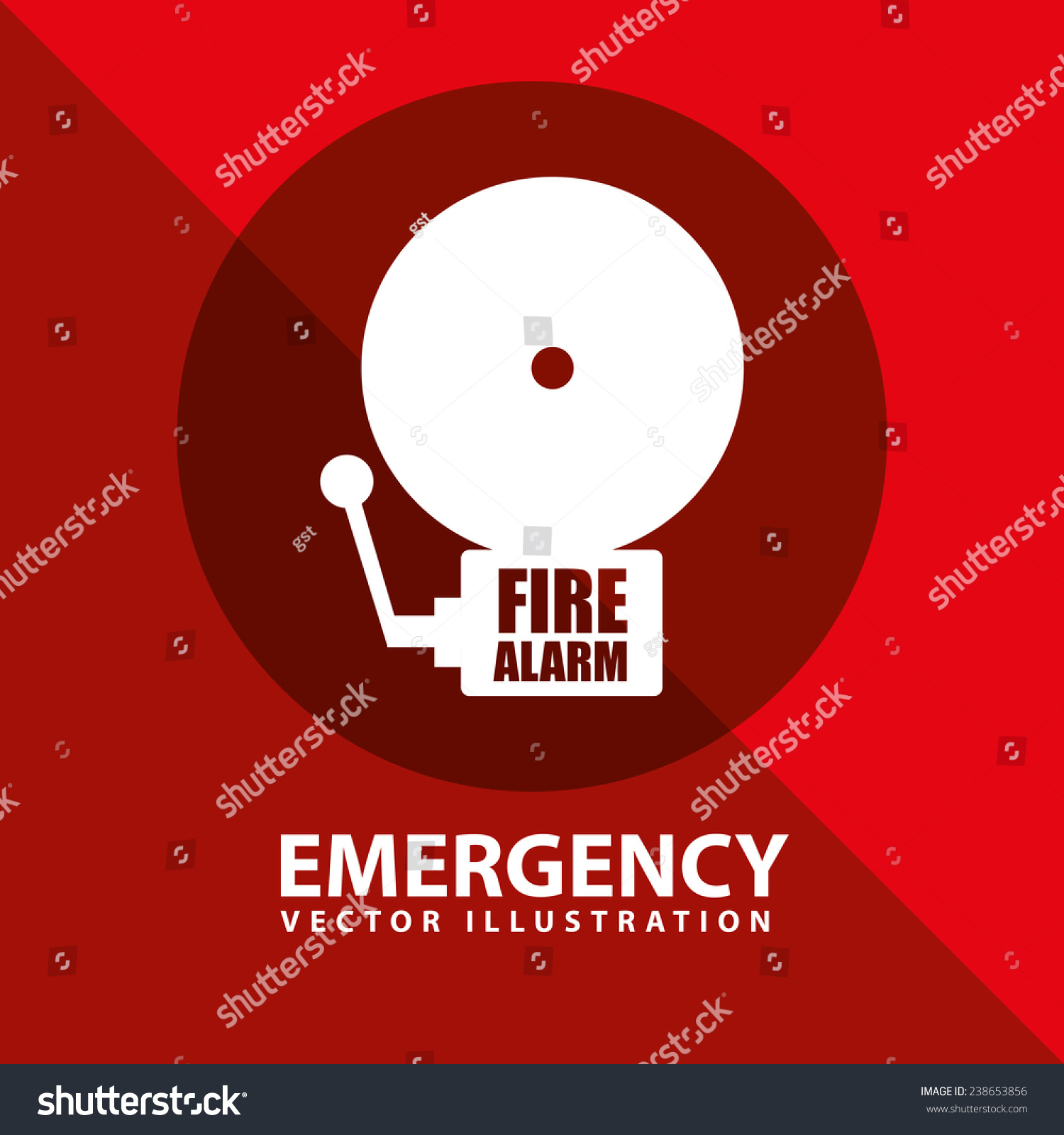 Emergency Signal Stock Vector (Royalty Free) 238653856