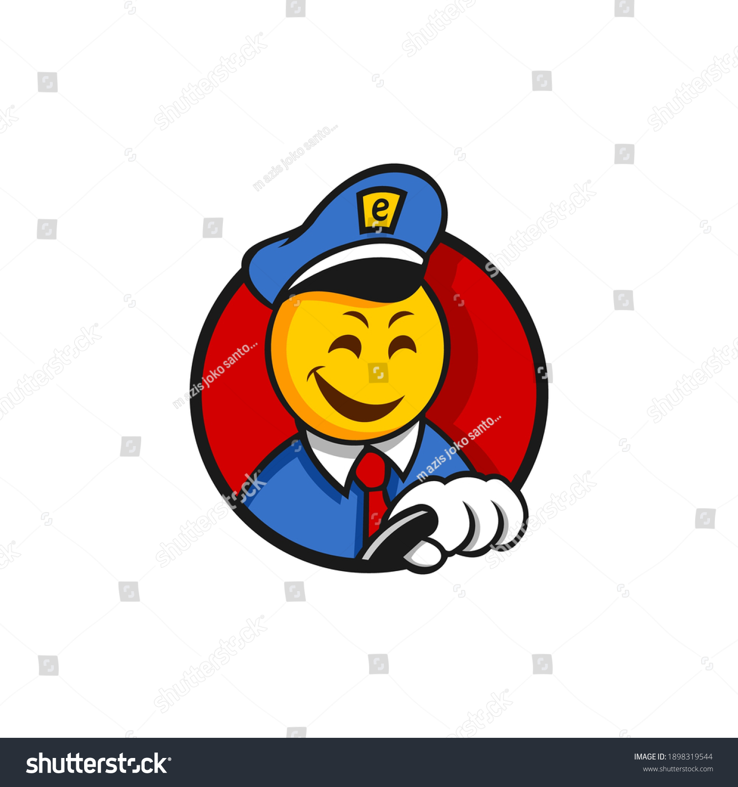 Emoji Logo Vector Icon: เวกเตอร์สต็อก (ปลอดค่าลิขสิทธิ์) 1898319544