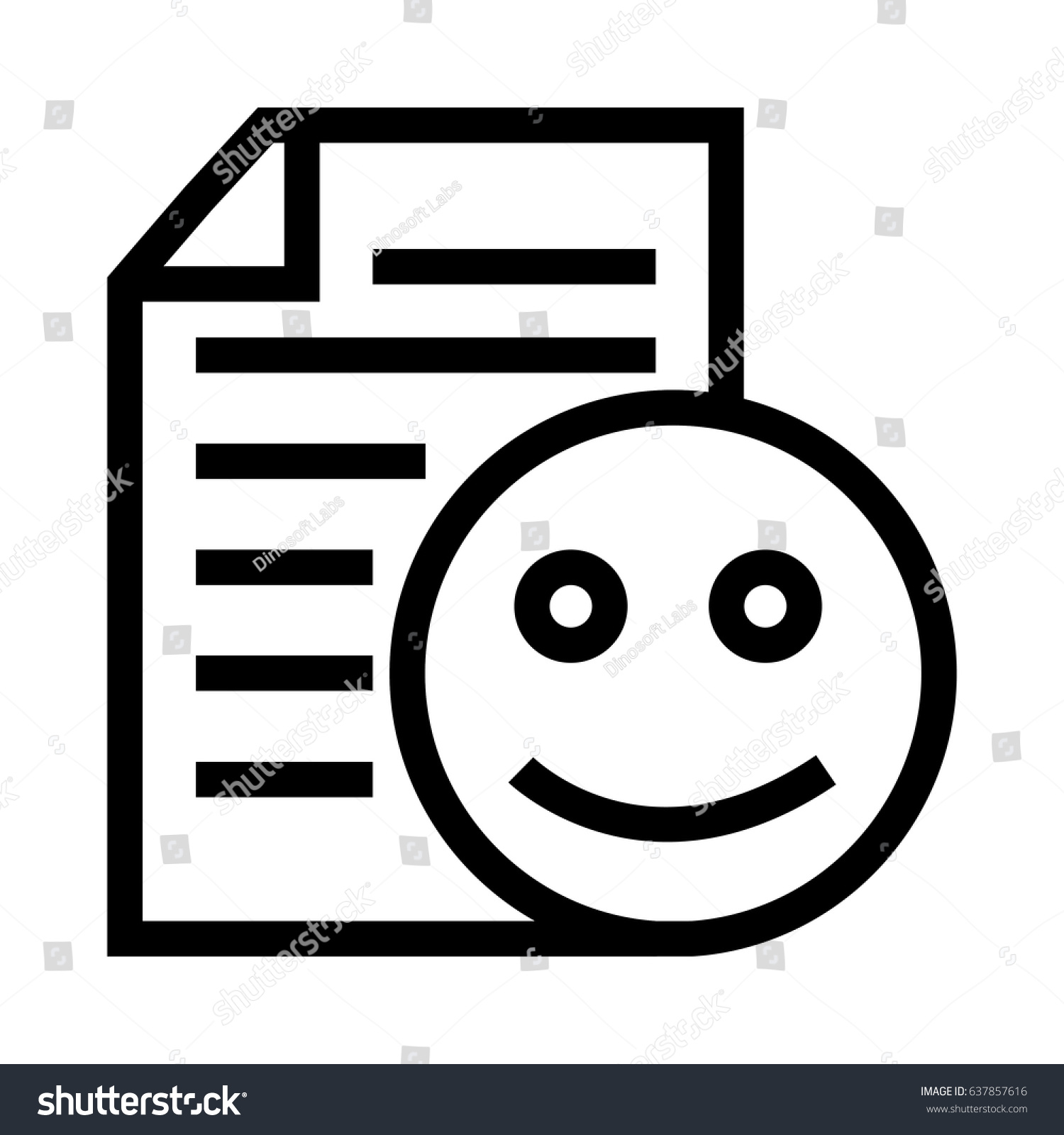 Emoji Page Stock Vector (Royalty Free) 637857616 | Shutterstock