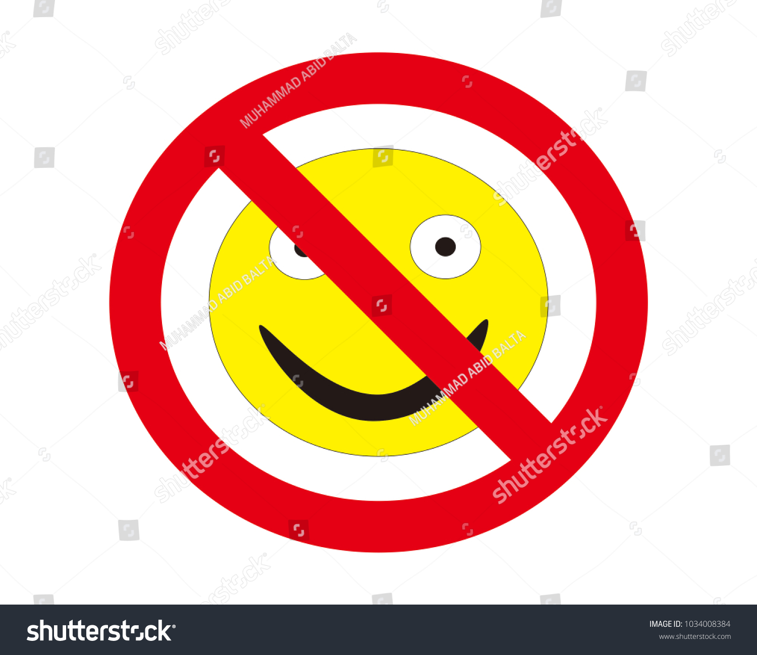 Emoticon Smile Vector Stock Vector (Royalty Free) 1034008384 | Shutterstock