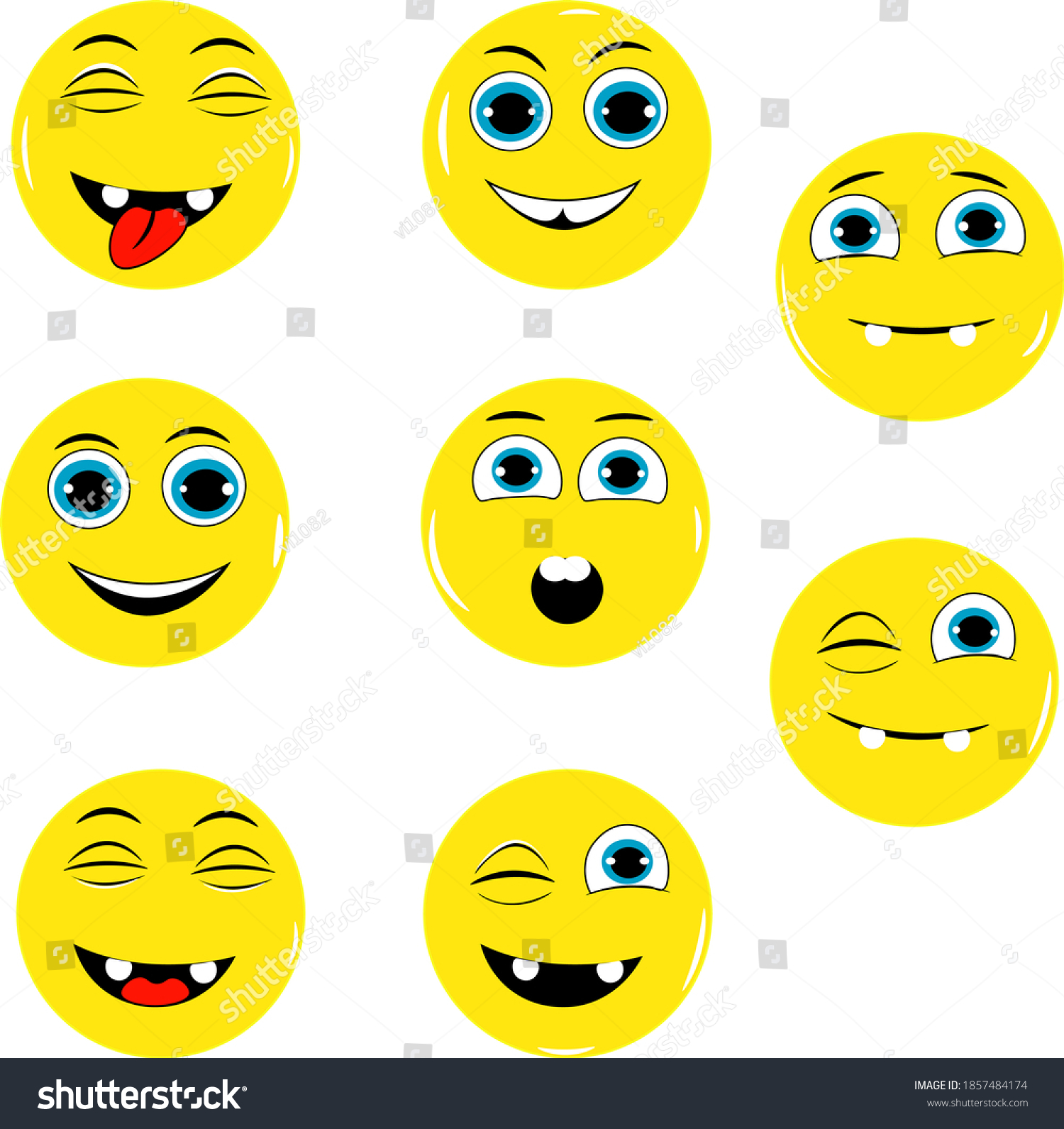 Emotion Ball Emotion Cartoon Vector Stock Vector (Royalty Free ...