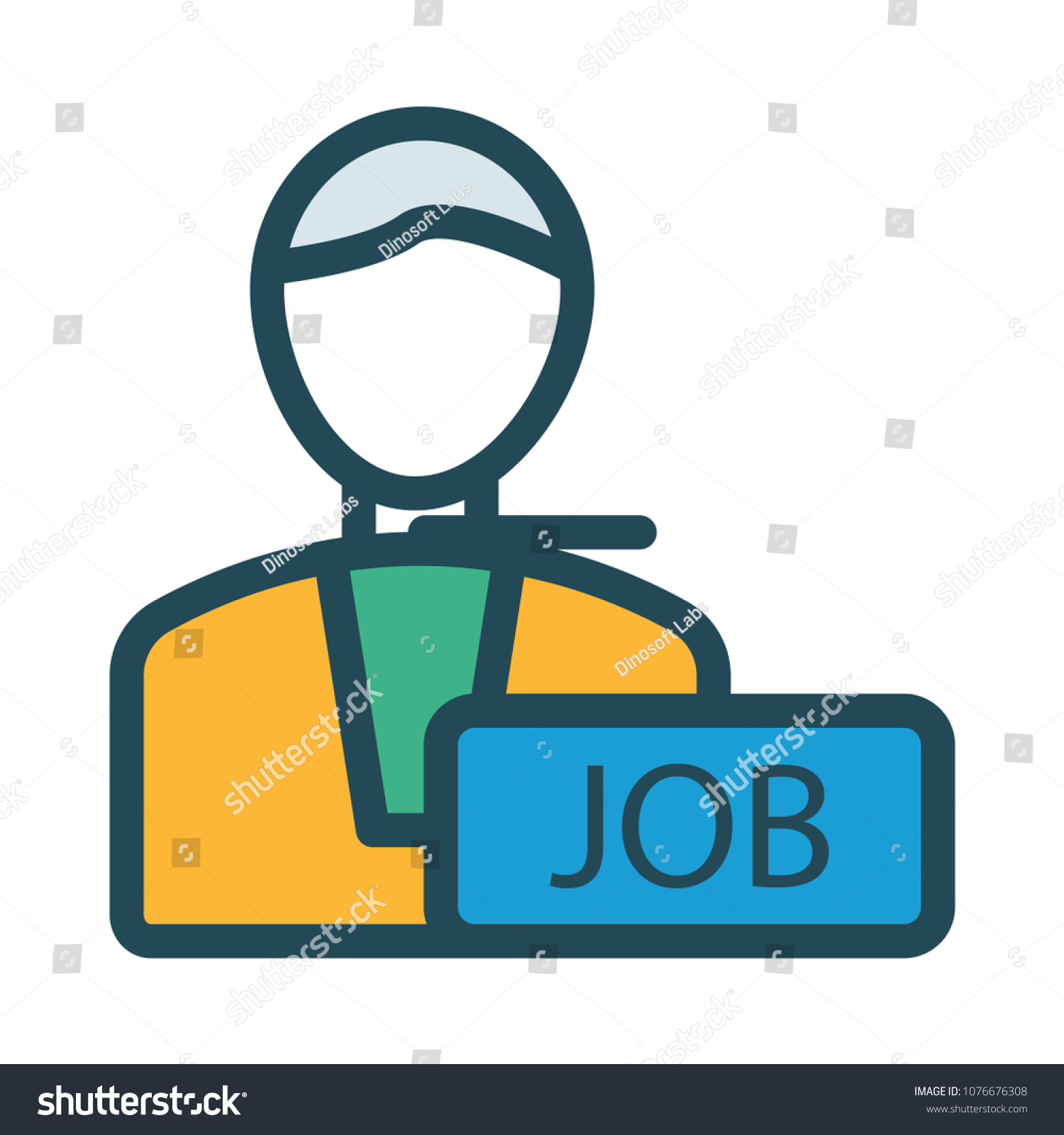 Employee User Profile Stock Vector (Royalty Free) 1076676308 | Shutterstock