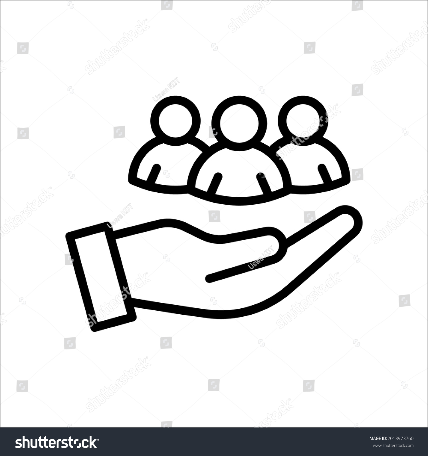 Employees Protection Icon Inclusive Workplace Vector Stock Vector ... Employees Protection Icon Inclusive Workplace Vector Stock Vector ...