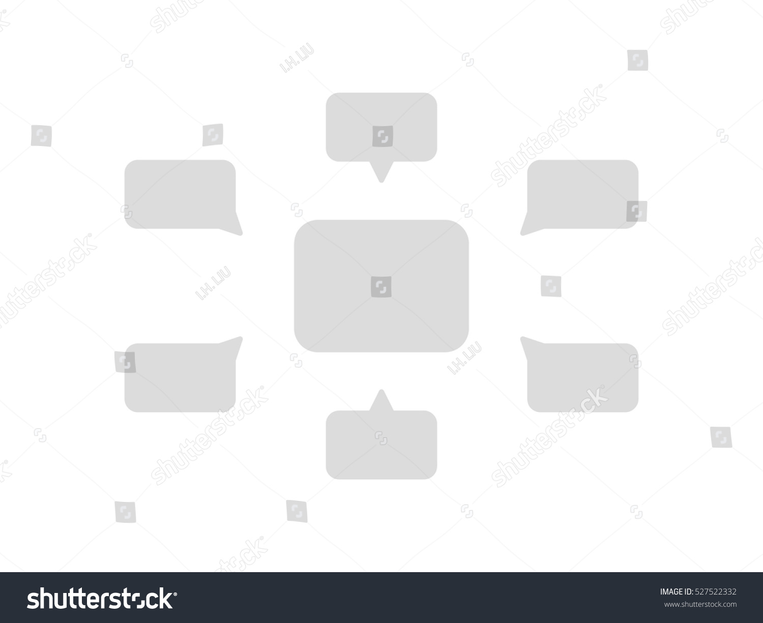 Empty Diagram Design: vector de stock (libre de regalías) 527522332 ...