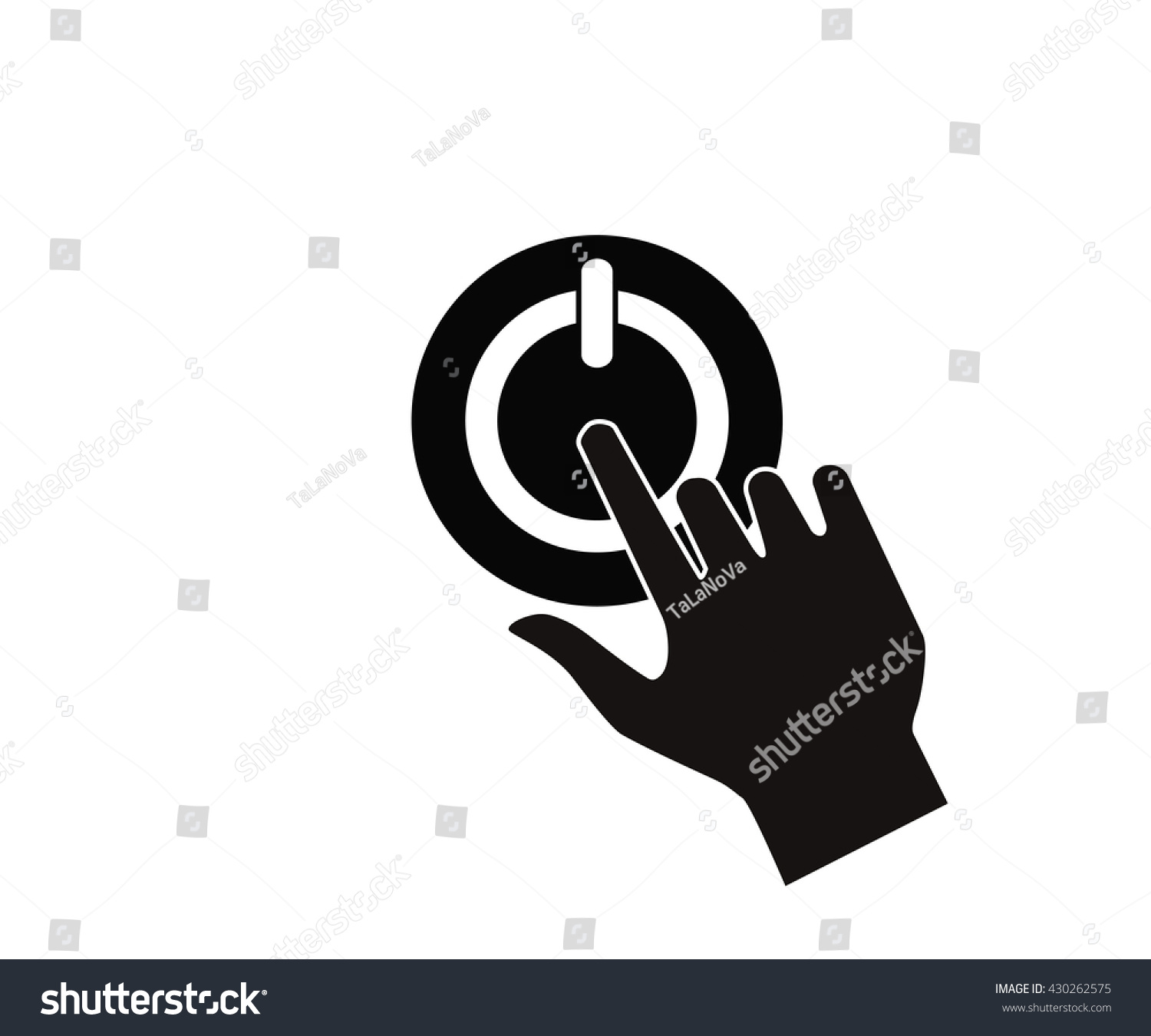 Enable Button Turn Off Picture Stock Vector (Royalty Free) 430262575 ... Enable Button Turn Off Picture Stock Vector (Royalty Free) 430262575 ...