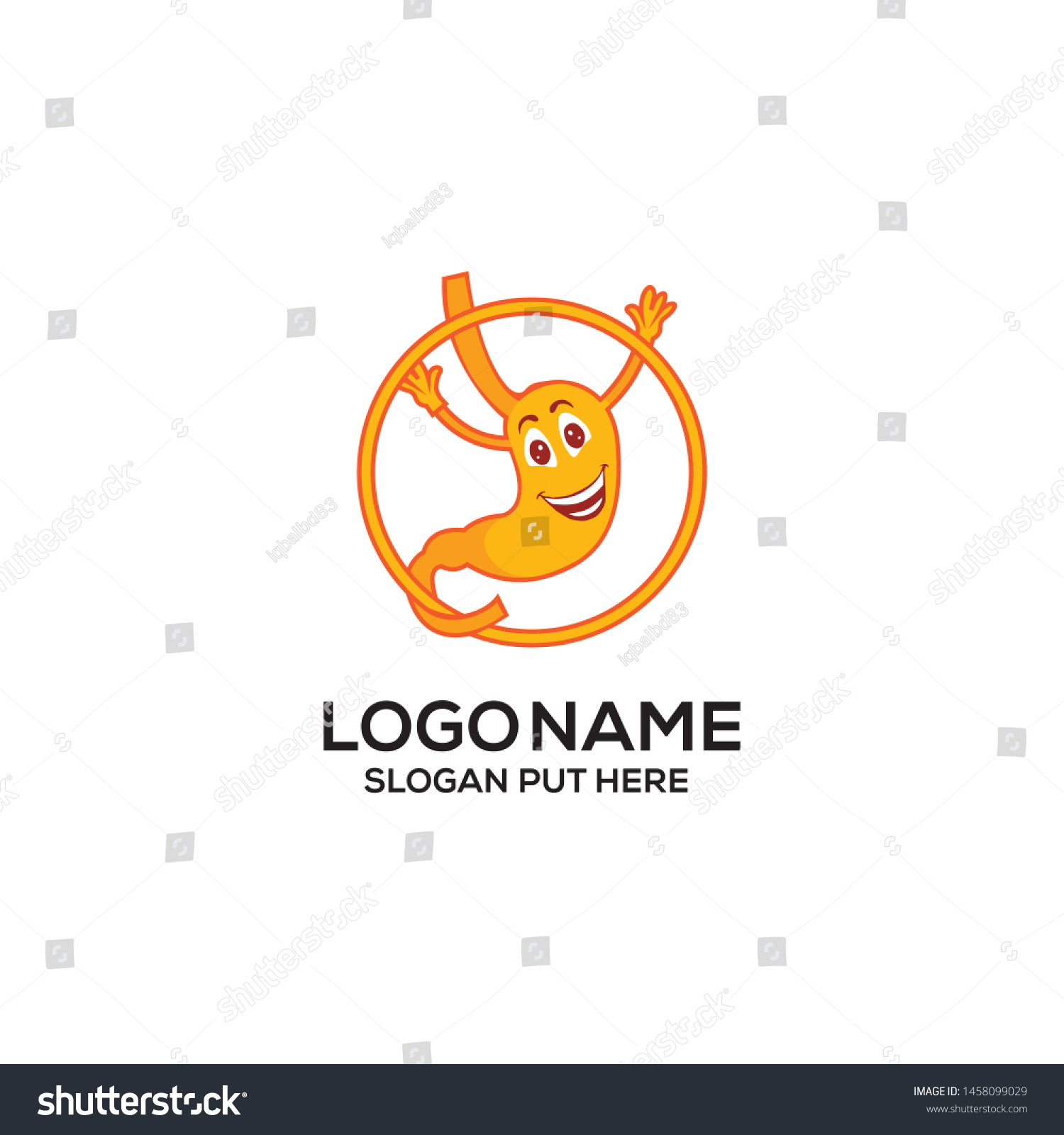 Endoscopy Logo Identity Design Template Stock Vector (Royalty Free ...