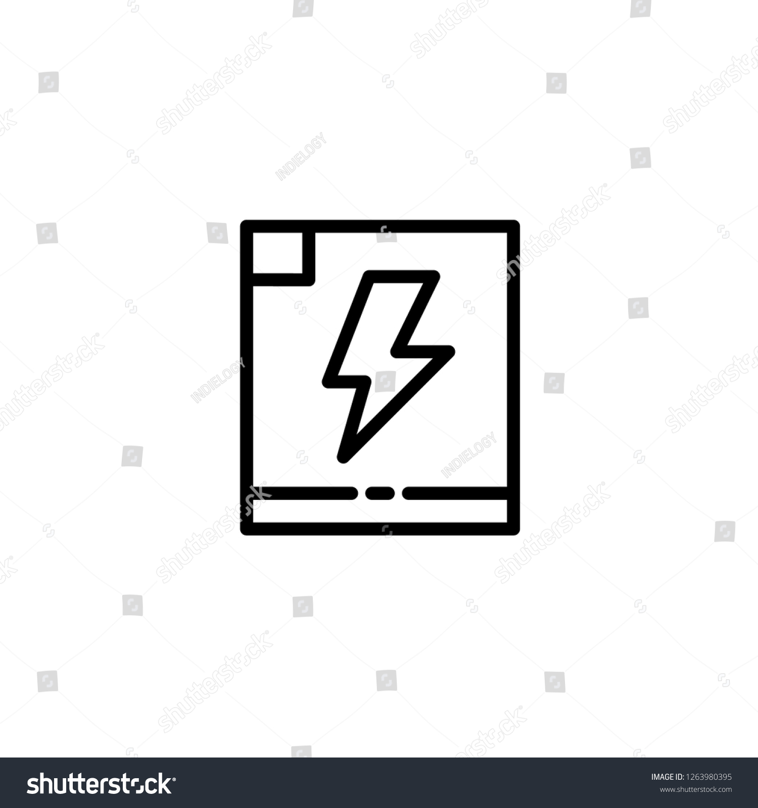Energy Icon Lighting Logo App User Stock Vector (Royalty Free ...