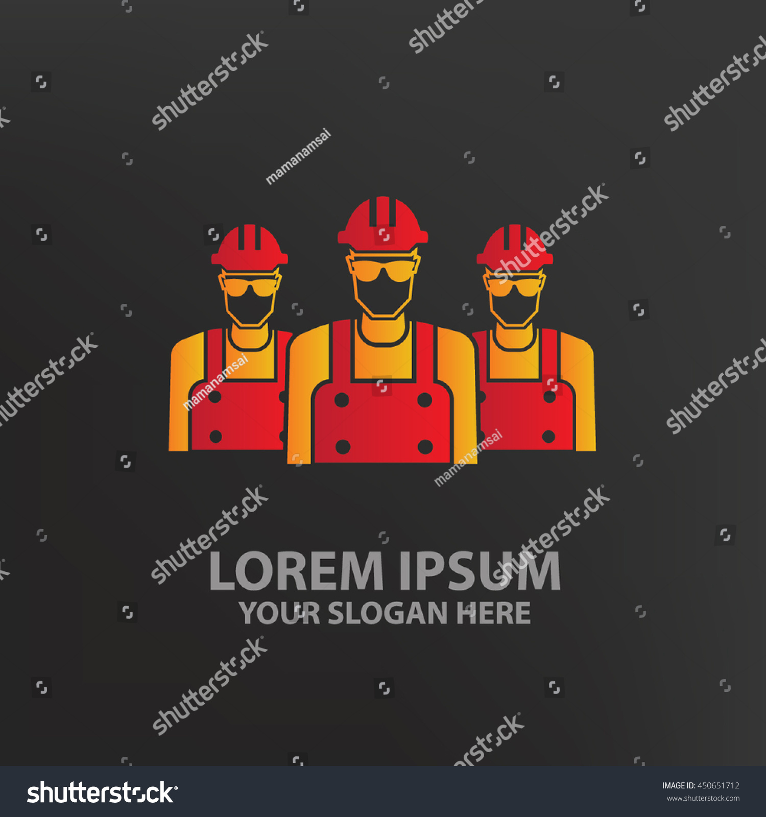 Engineer Designlogo Templateclean Vector Stock Vector (Royalty Free ...