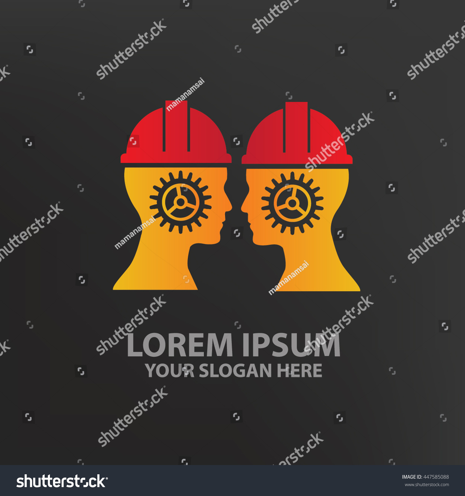 Engineergear Designlogo Templateclean Vector Stock Vector (Royalty Free ...