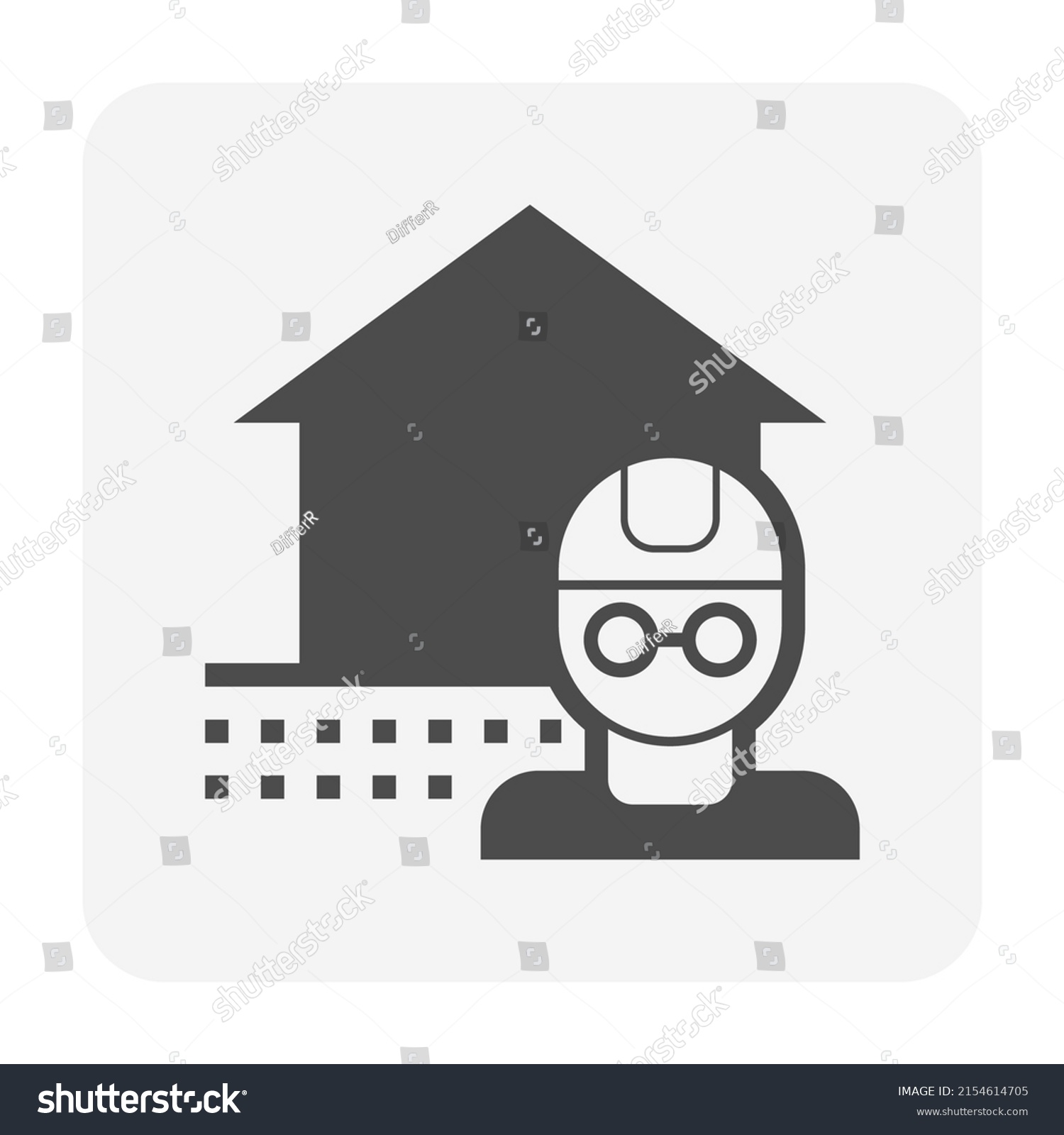 Engineering Architecture Vector Icon Include Soil Stock Vector (Royalty ...