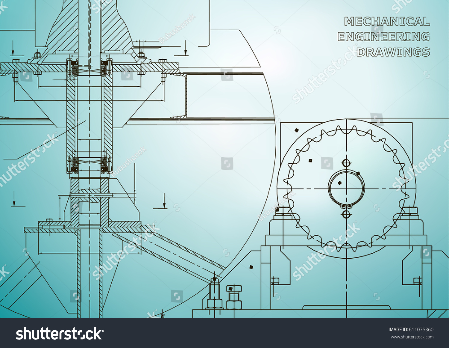 Engineering Backgrounds Mechanical Engineering Drawings Blueprints ...