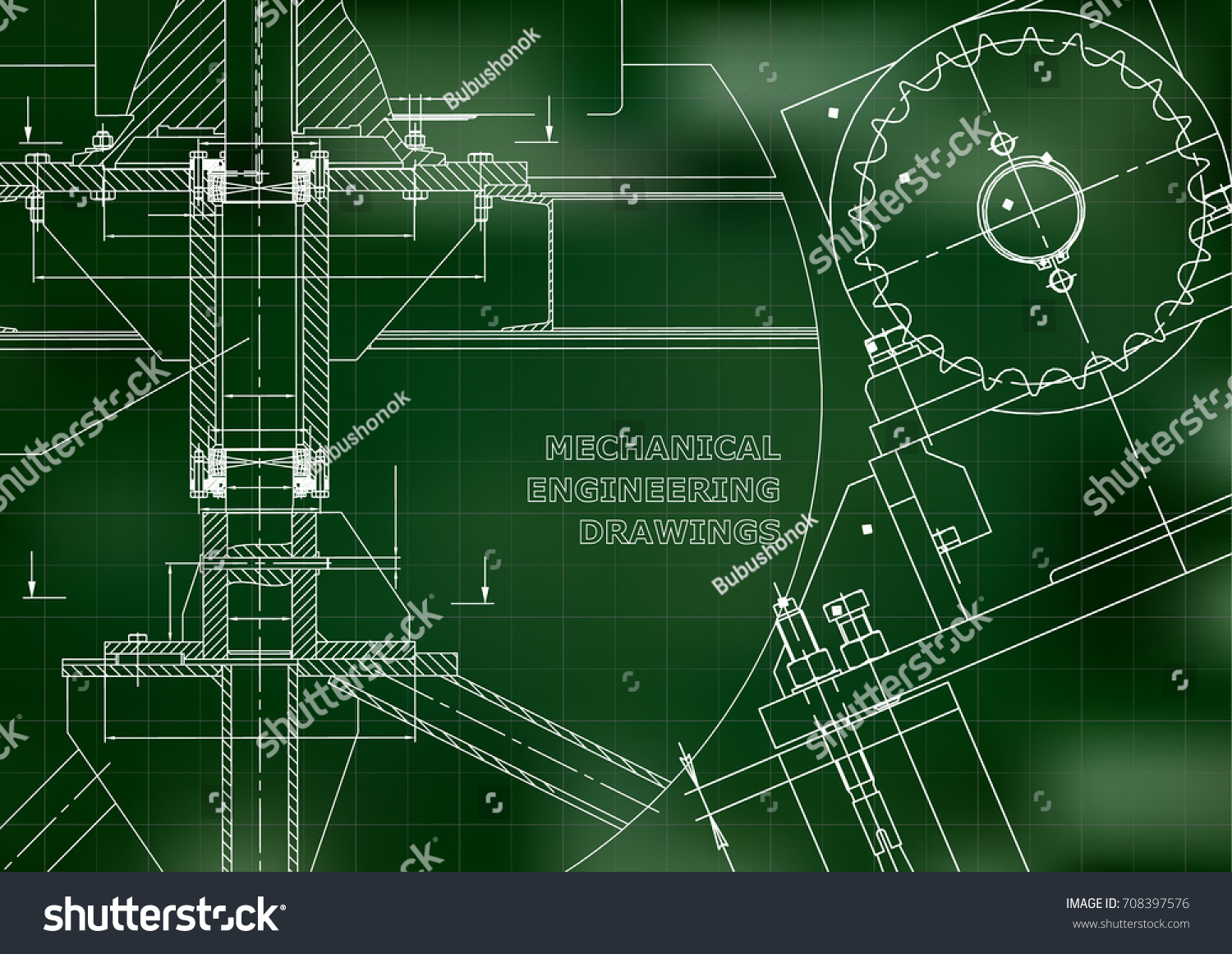 Vektor Stok Engineering Backgrounds Technical Mechanical Engineering ...
