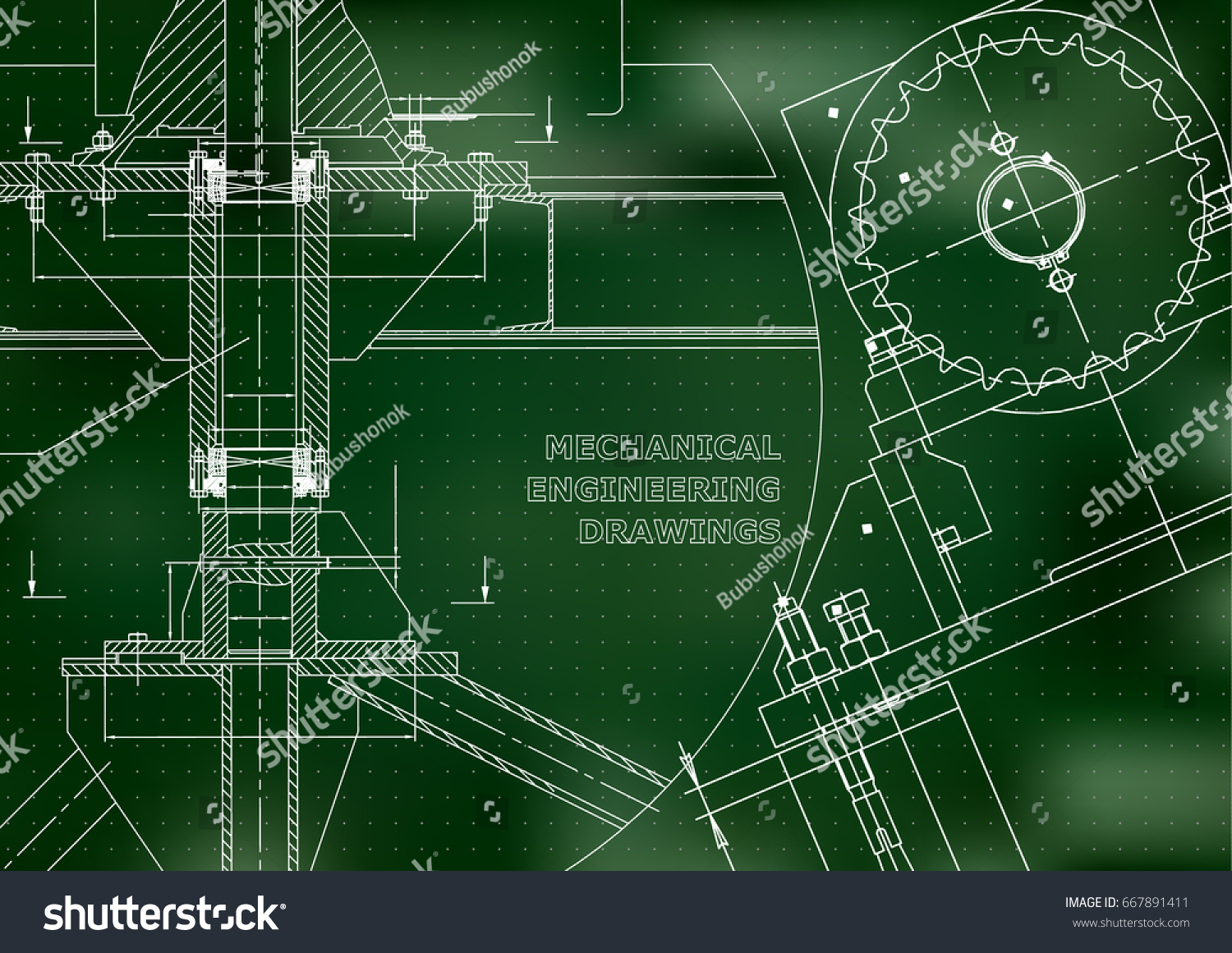 Engineering Backgrounds Technical Mechanical Engineering Drawings ...