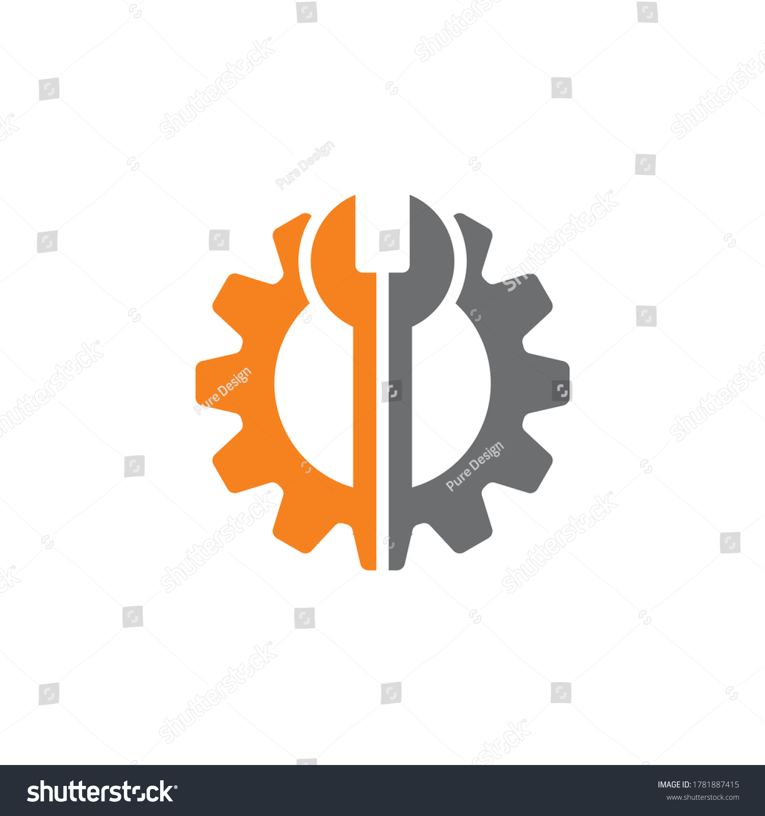 Engineering Industry Logo Industrial Logo Vector: Vector có sẵn (miễn ...