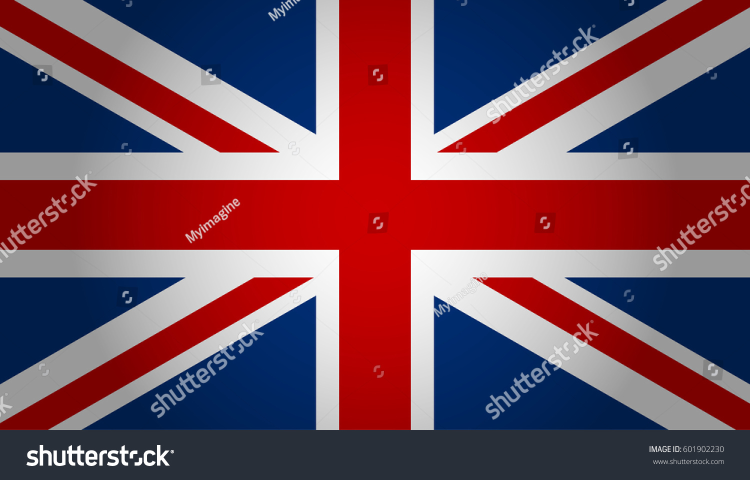 England Flag Background Stock Vector (Royalty Free) 601902230