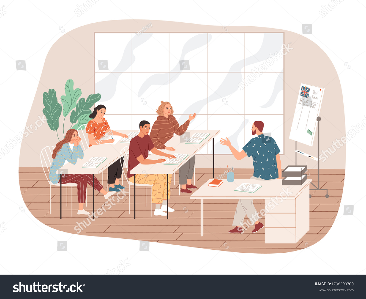 Adult Education Class Stock Vectors Images And Vector Art Shutterstock