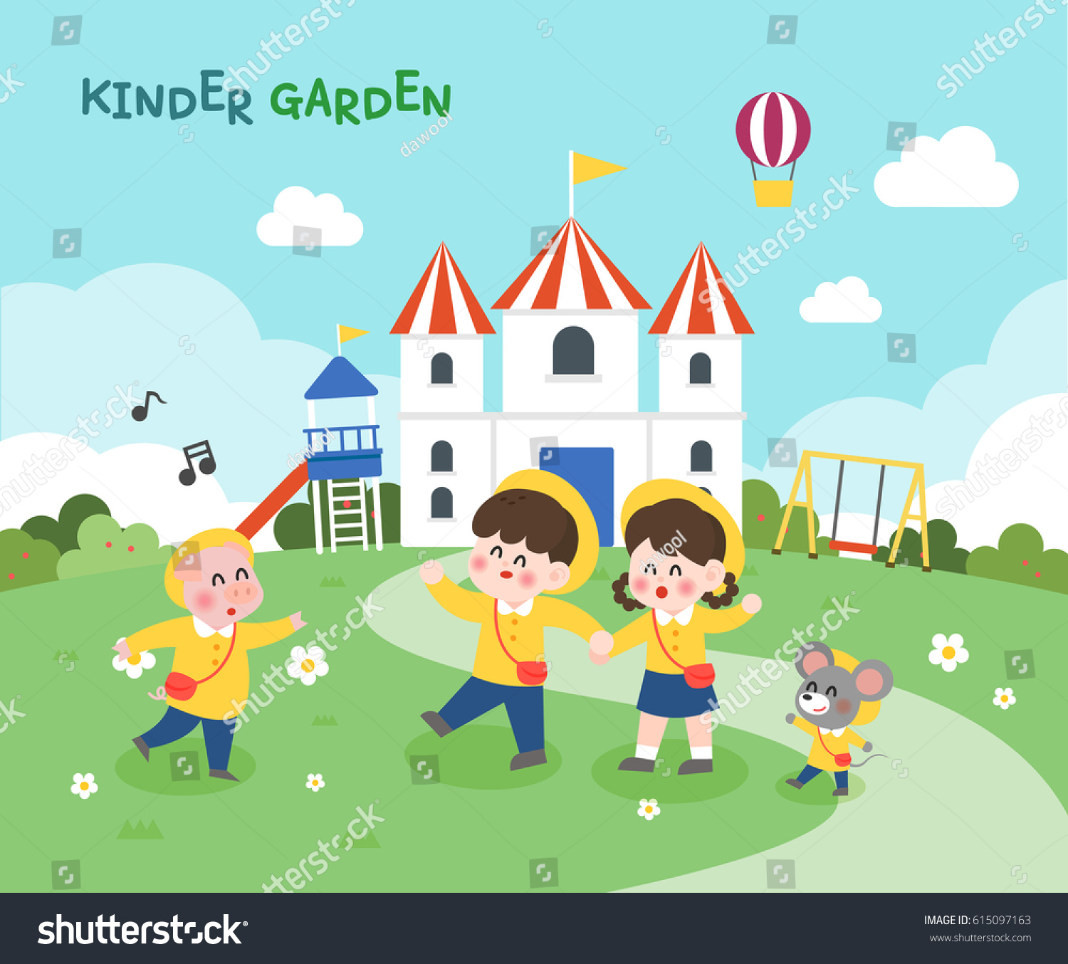 Enjoyable Class Illustration Stock Vector (Royalty Free) 615097163 ...