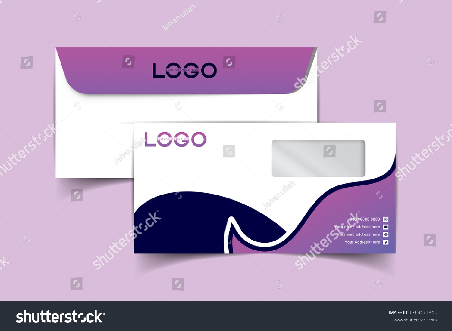 Envelope Vector Design Digital Hand Drawn Stock Vector (Royalty Free ...