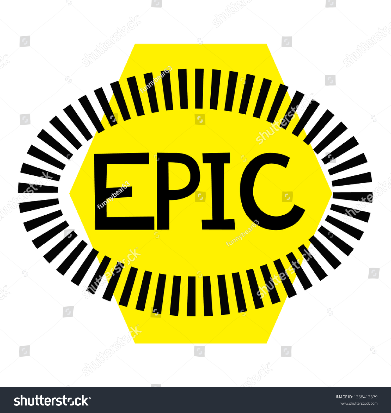 Epic Stamp On White Stock Vector (Royalty Free) 1368413879 | Shutterstock