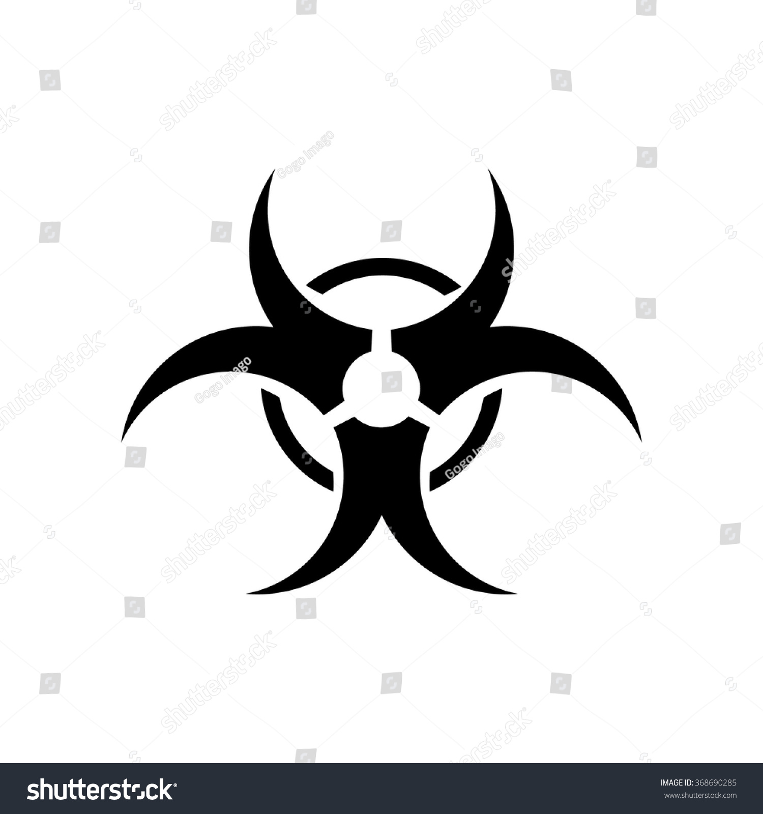 Epidemic Sign Vector Illustration Stock Vector (Royalty Free) 368690285 ...