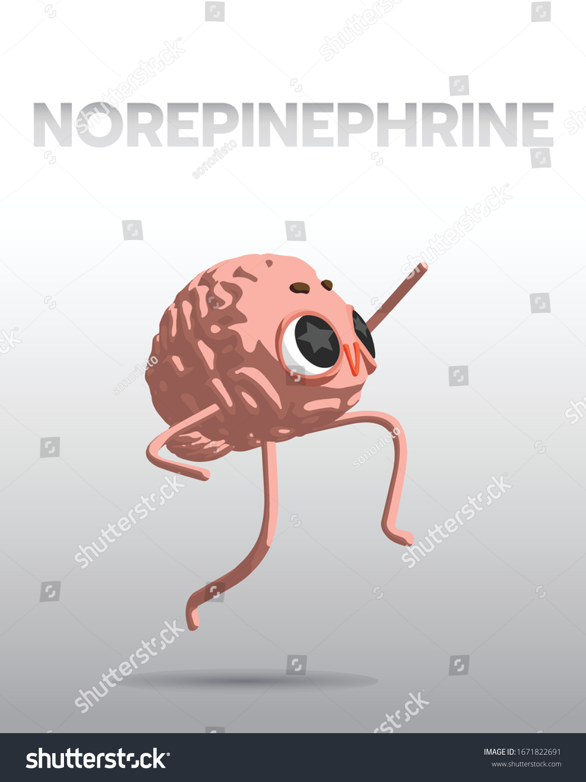 Epinephrine Effect Brainguyresponse: เวกเตอร์สต็อก (ปลอดค่าลิขสิทธิ์ ...