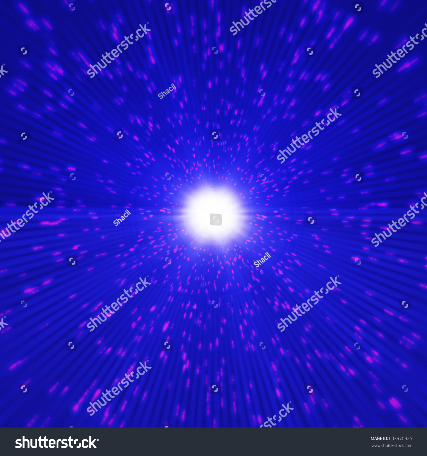 Eps10 Sparkle Background Zoom Affect Stock Vector (Royalty Free) 603970925