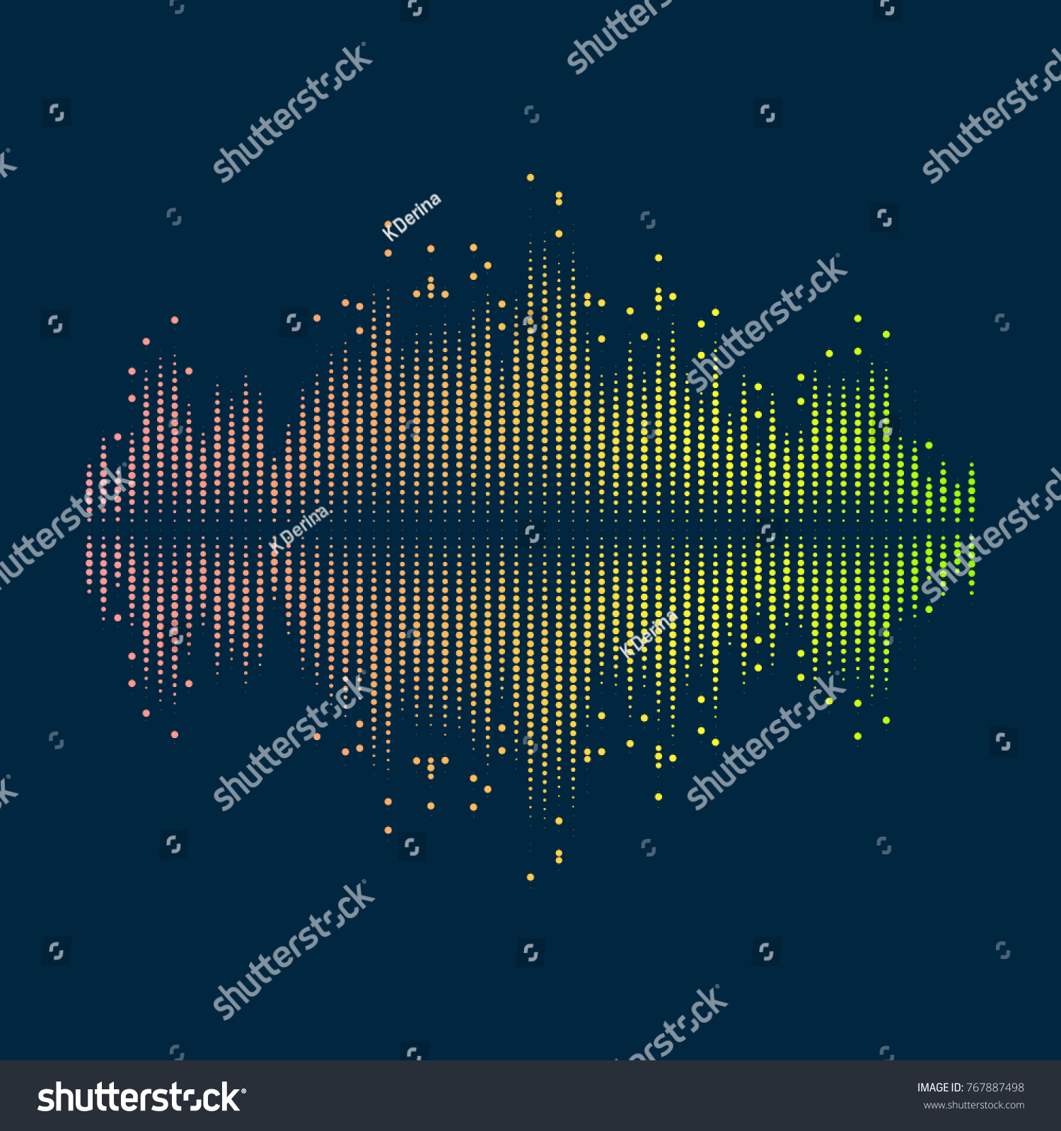 Equalizer Abstract Background Music Vector Illustration: เวกเตอร์สต็อก ...