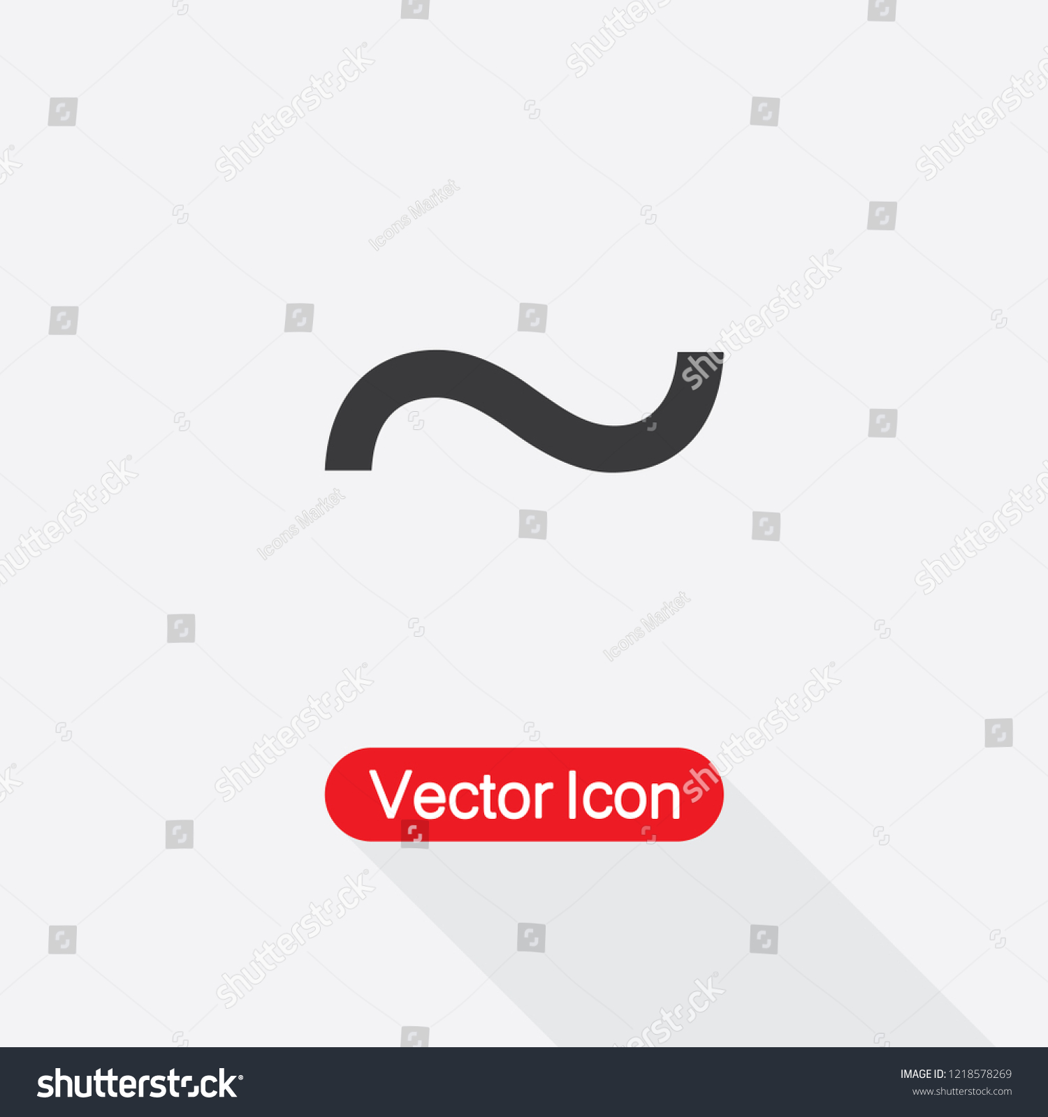 Equivalent Symbol Icon Vector Illustration Eps10 Stock Vector (Royalty ...