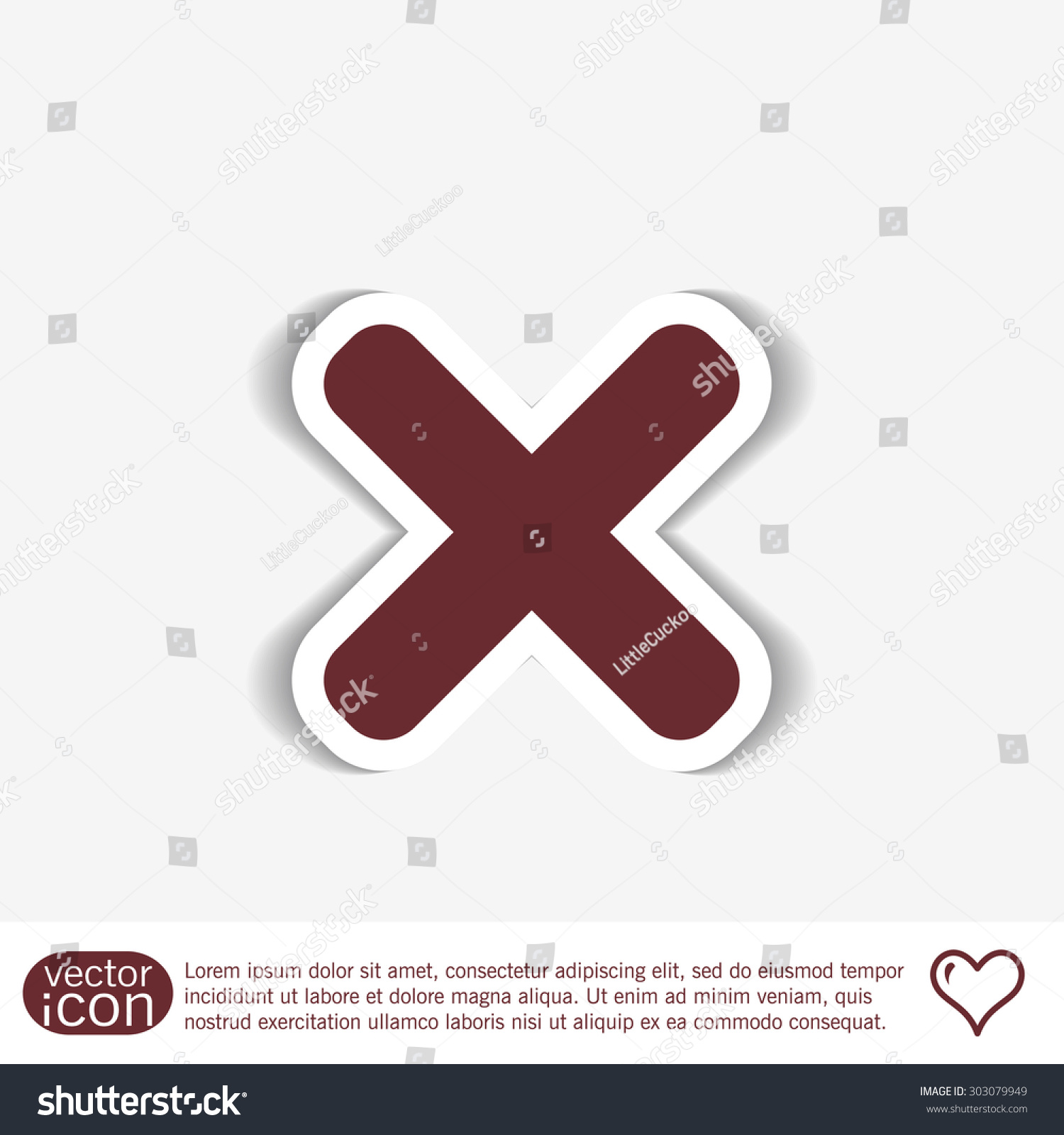 Erase Character Sign Stock Vector (Royalty Free) 303079949 | Shutterstock
