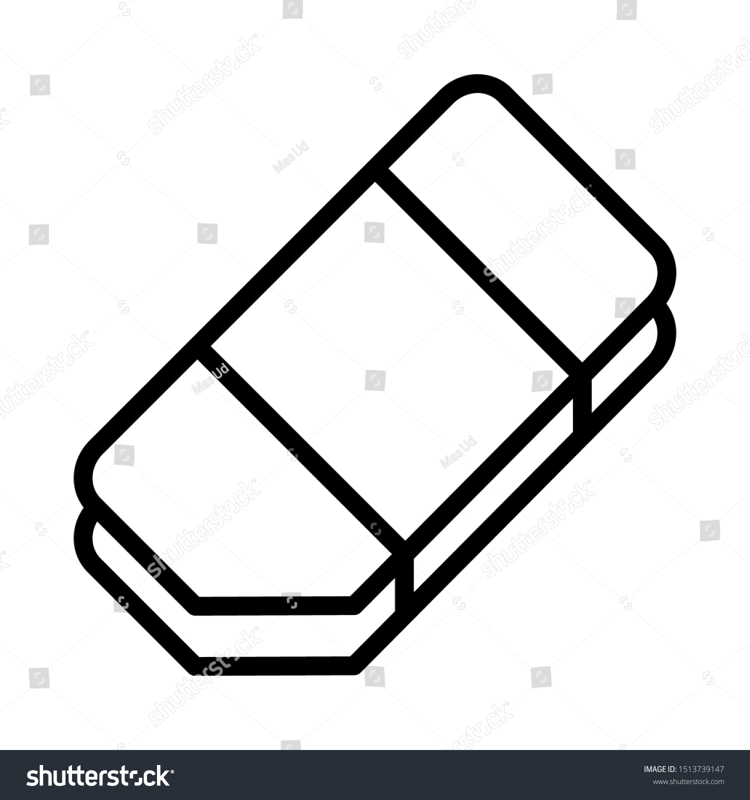 Eraser Icon Vector Design Template Stock Vector (Royalty Free ...