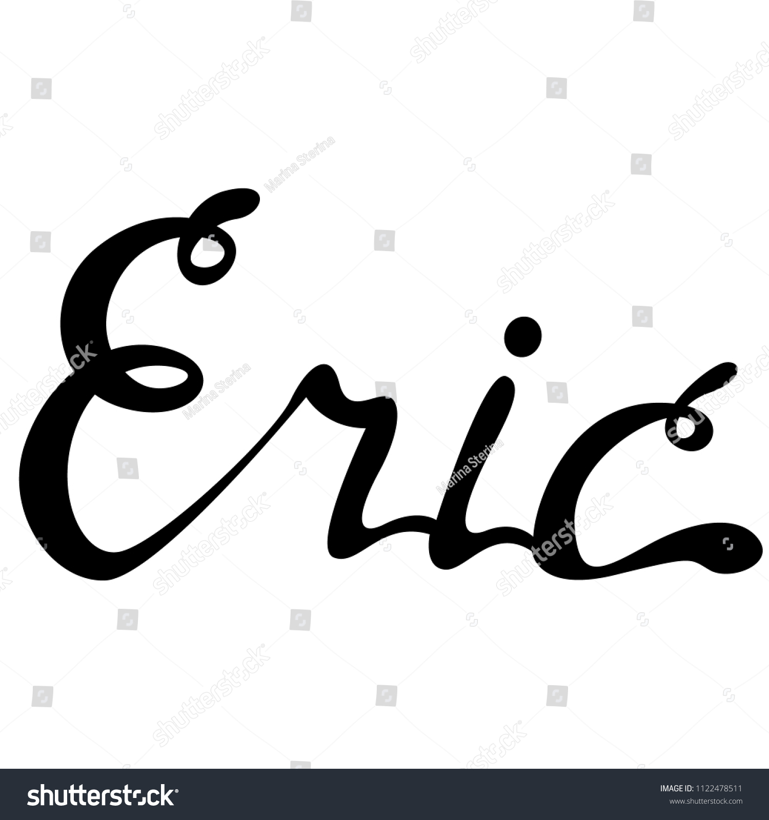 213 The name eric Images, Stock Photos & Vectors | Shutterstock
