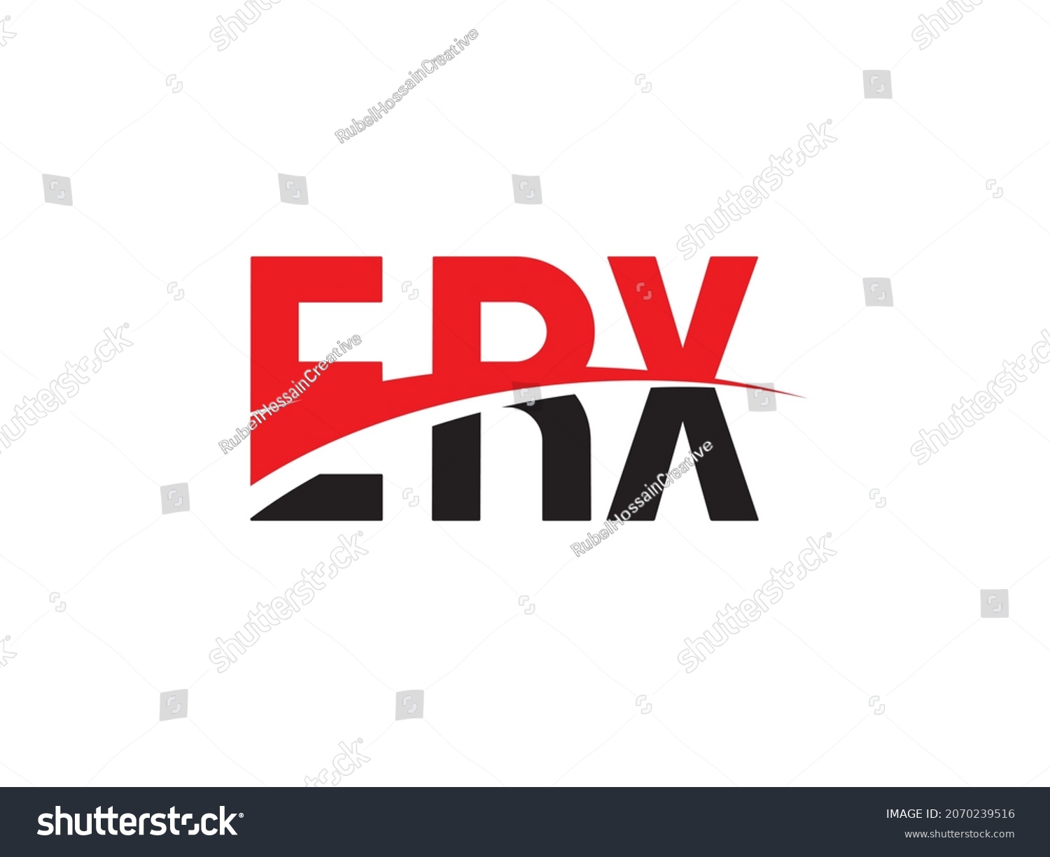 Erx Letter Initial Logo Design Vector Stock Vector (Royalty Free ...