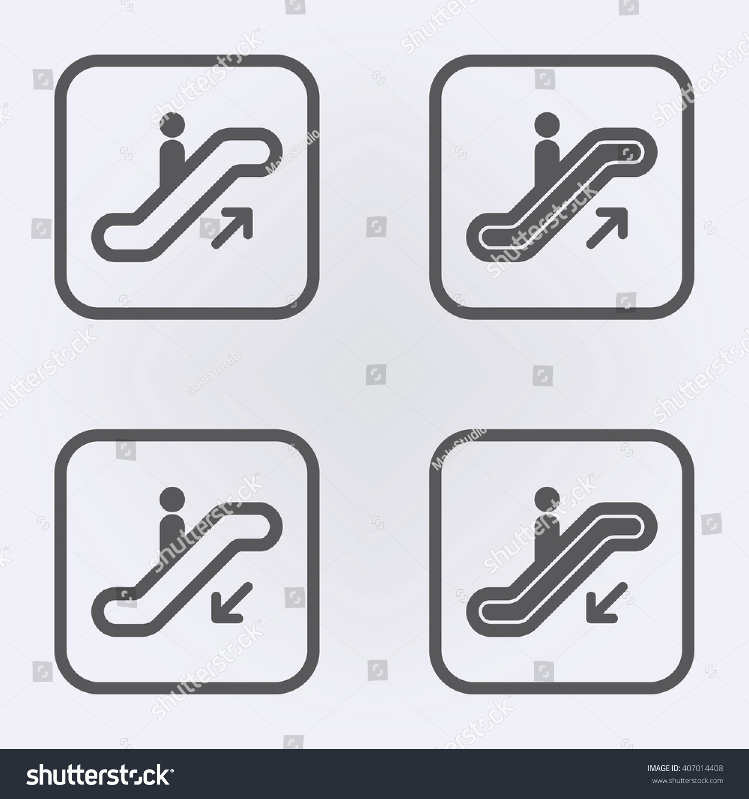 Escalator Icon Set Vector Illustration: เวกเตอร์สต็อก (ปลอดค่าลิขสิทธิ์ ... Escalator Icon Set Vector Illustration: เวกเตอร์สต็อก (ปลอดค่าลิขสิทธิ์ ...