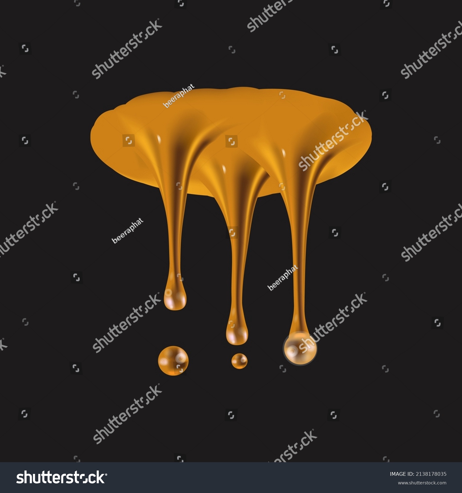 Espresso Texture Shot On Black Background Stock Vector (Royalty Free ...